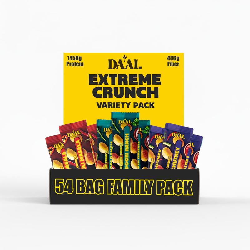 DAAL Family Variety Pack - 54 Pack (9 Sticks Per Bag) | Tandoori Ranch ...