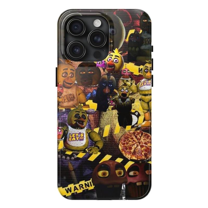 FNaF Chica 2 Phone Case, Scary Freddy Fazbear, Bonnie, Foxy, Puppet ...