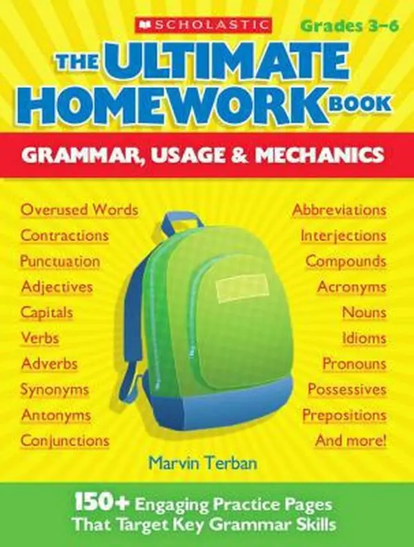 USED-The Ultimate Homework Book: Grammar, Usage & Mechanics: 150 ...
