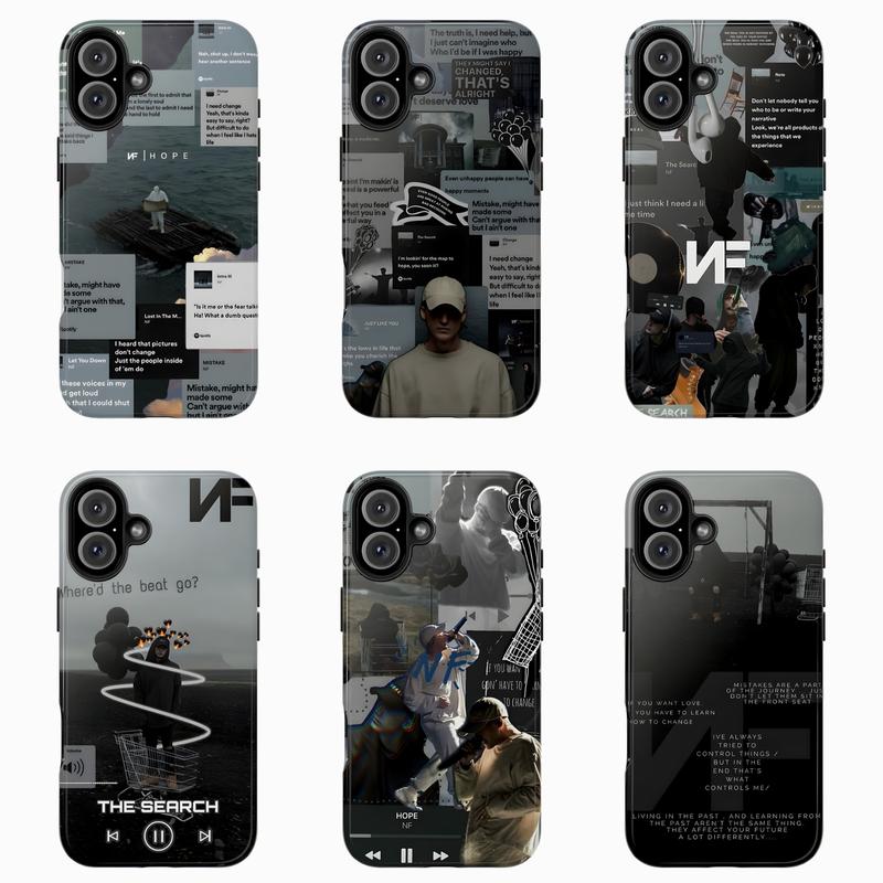 NF Phone Case Collection, Album Design, Minimal Dark Aesthetic Cover ...