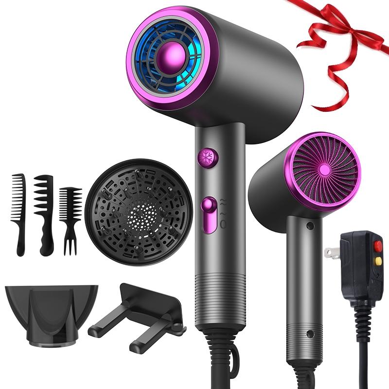 Powerful Ionic Hair Dryer Kit (2 Sets), Including Hair Dryer ...