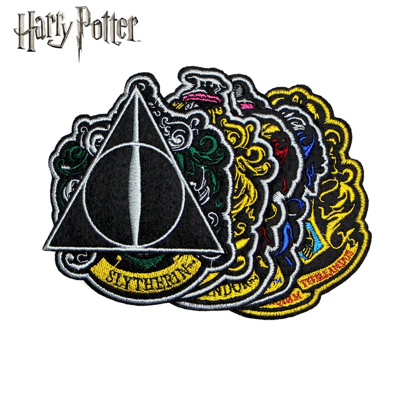 6PCS Officially Licensed Harry Potter Iron On Patches for Clothes Bags ...