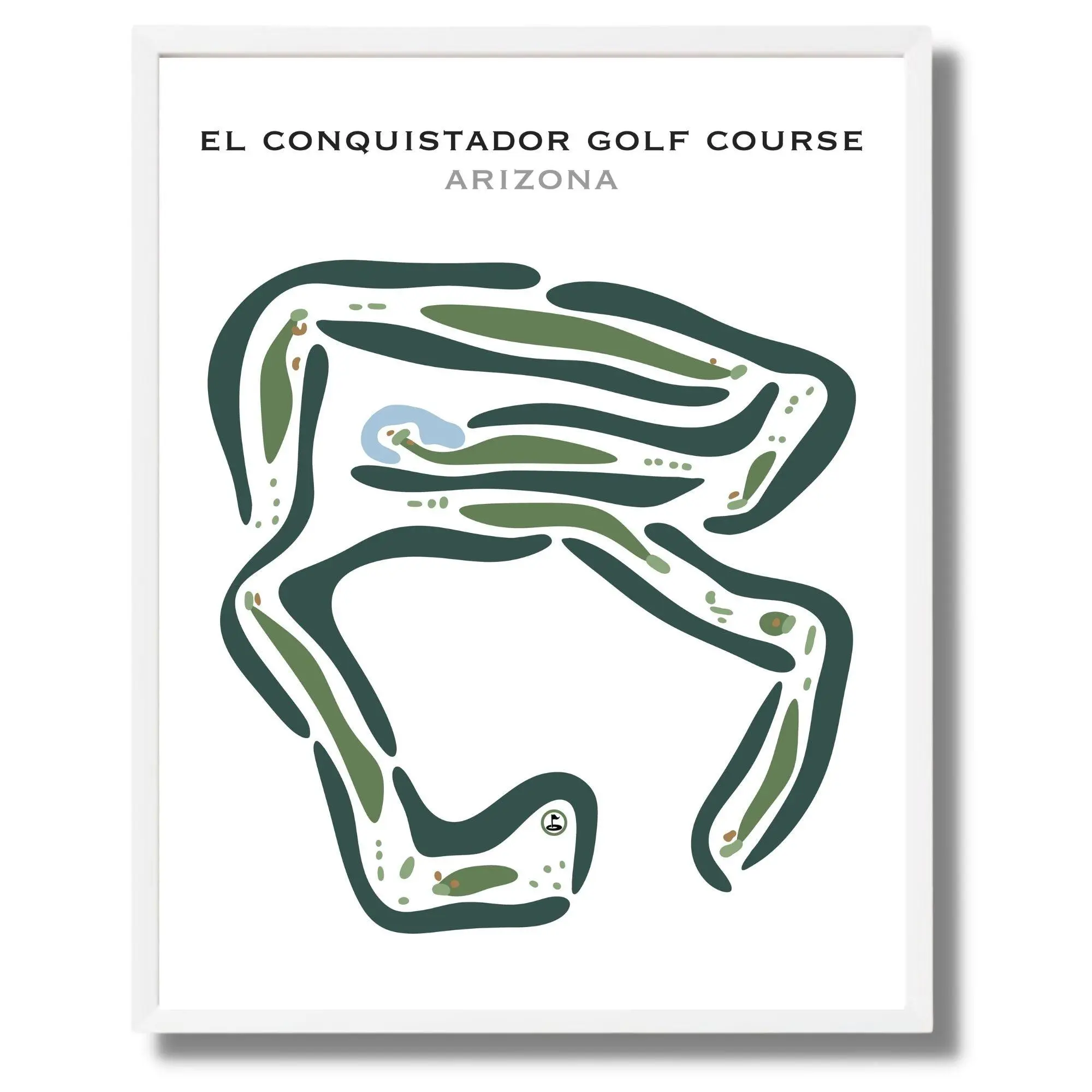 El Conquistador Golf Course, Arizona - Printed Golf Courses - TikTok Shop