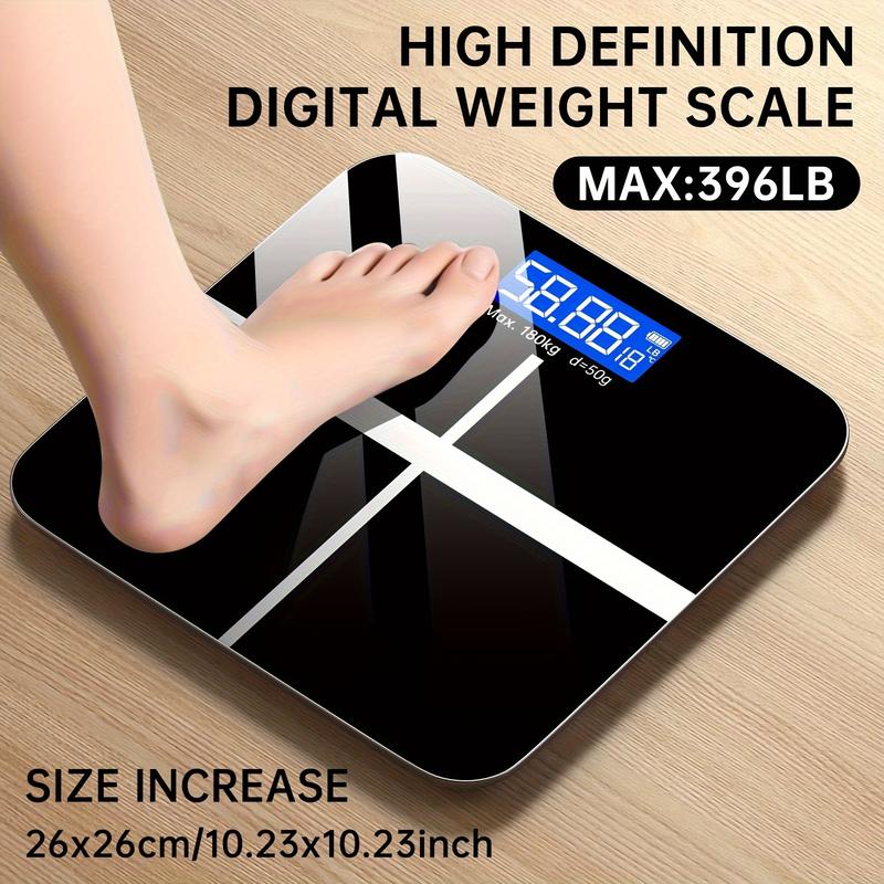 Electronic scale, 396lb digital bathroom scale, high precision weight ...