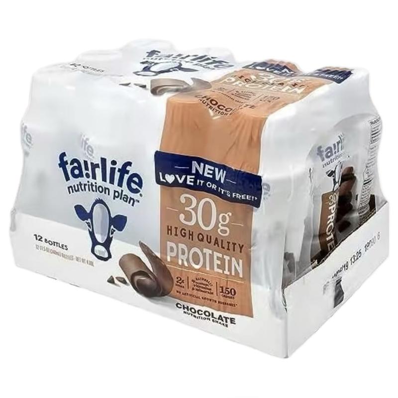 Fairlife Nutrition Plan Chocolate Shakes 12 Packs 30g High Protein ...