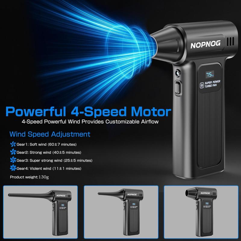 M9 Turbo Jet Fan, 4 Gears 3 Outlet Nozzles,2025 New Jet Fan Dry Blower ...