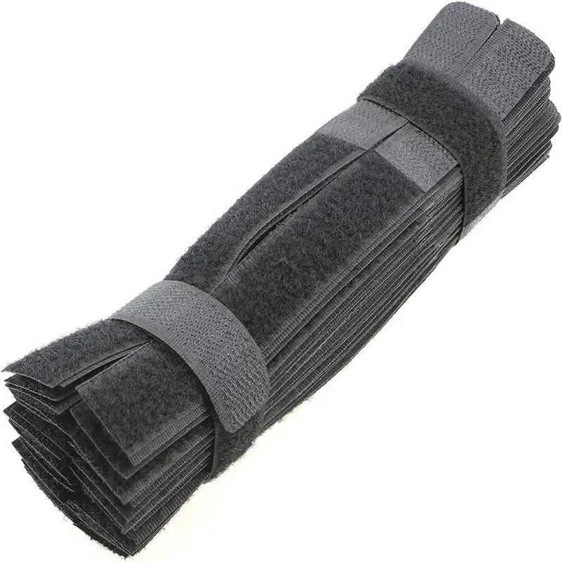 Replace Zip Ties with Reusable Straps, 50pcs Wire Cable Management and ...