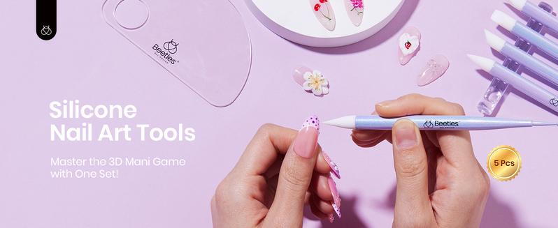 Beetles Nail Art Dotting Tools Nail Art Sculpture Pen, Dual-Head Resin ...