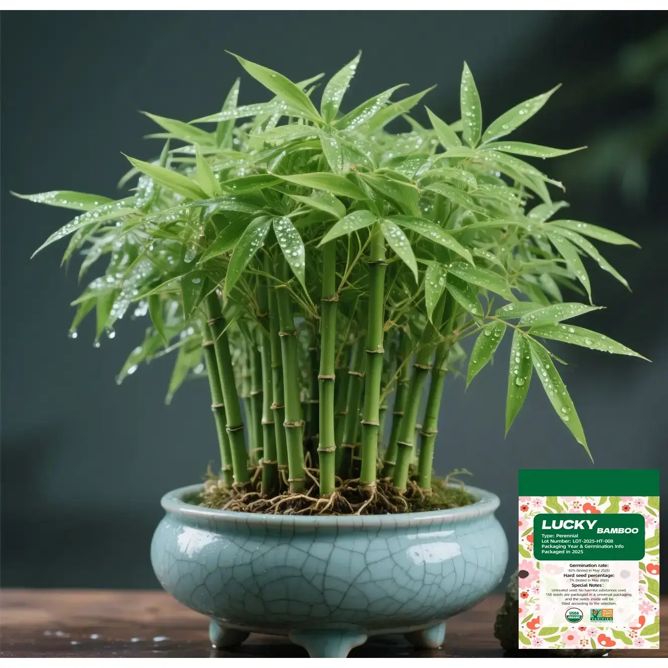 Lucky Bamboo Cypress Seed - Live Indoor Houseplants for Home Decor ...