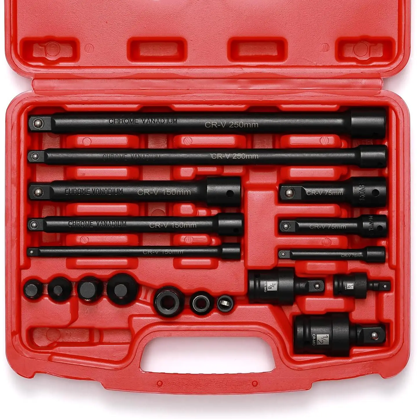 18- Drive Tool Accessory Set, Socket Accessory Set, Includes Socket ...