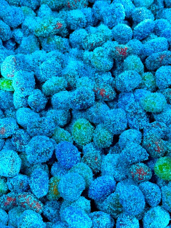 Sour Kings Candy - Blue Razz Sour Gusher Bursts - Viral Sour Candy ...