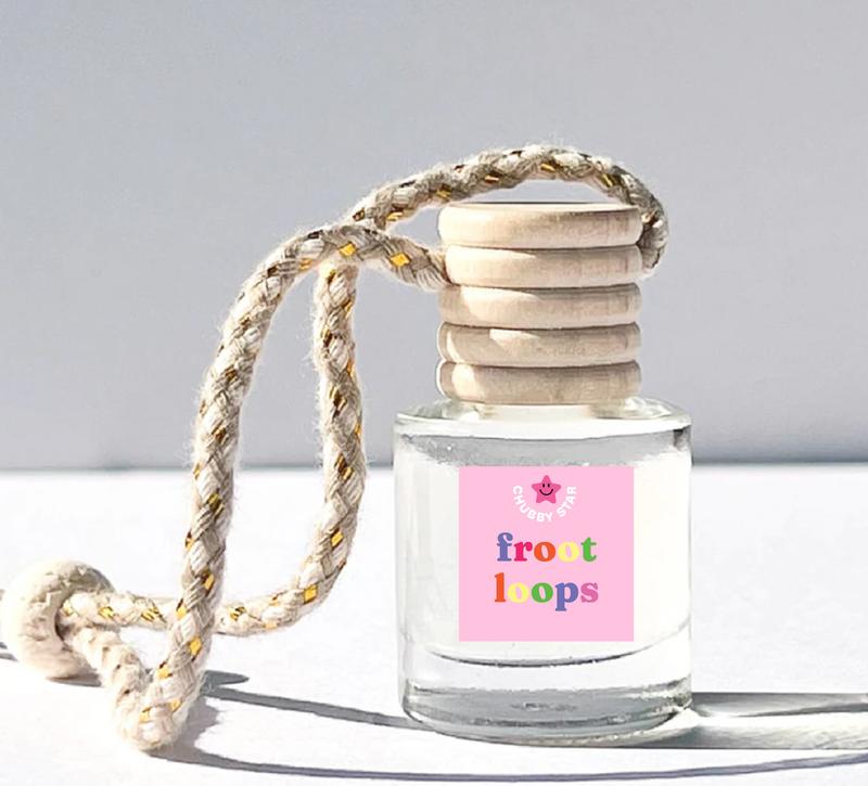 Fruit Loops Scented Car Freshener - Fruity Cereal Scented Car Air ...