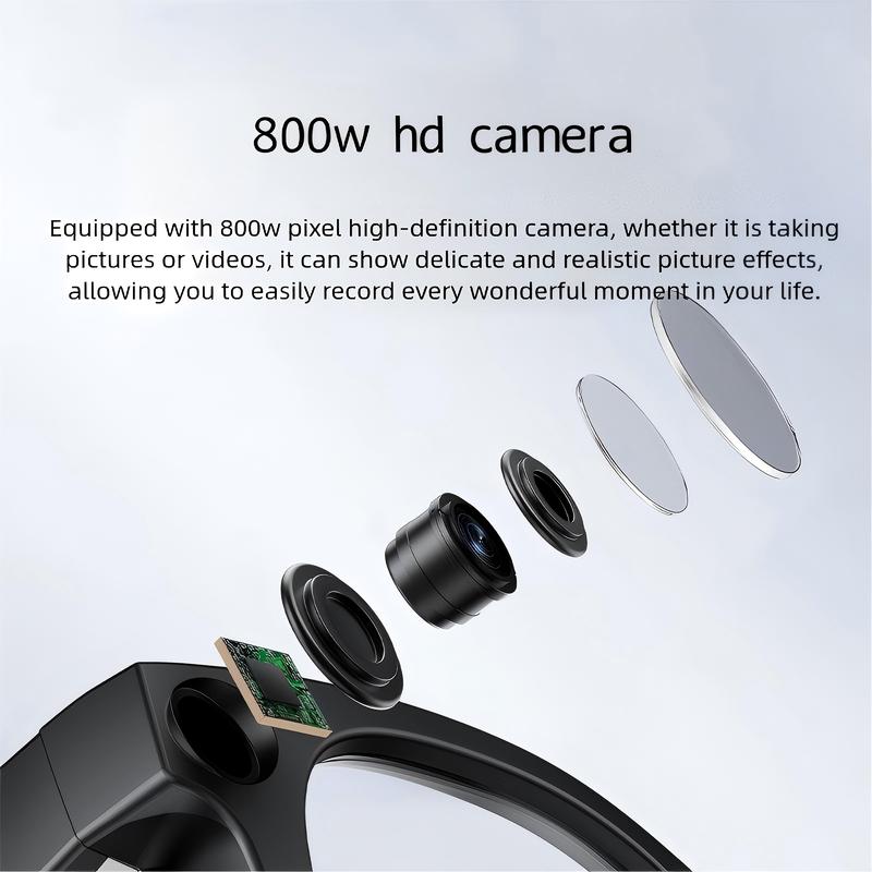 VUB Smart Bluetooth Camera Glasses, 4K Ultra HD Video, 32MP Photos ...