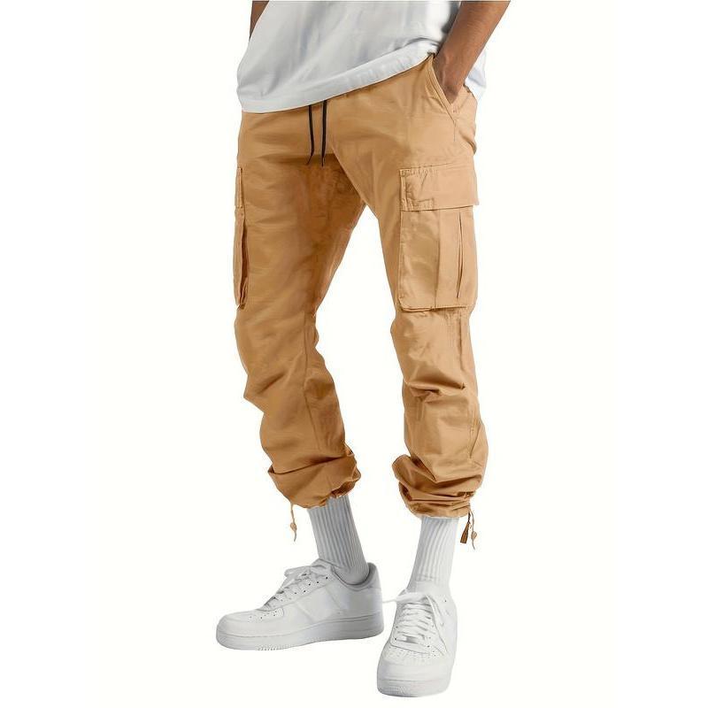 4pcs Men'S Cargo Pants - Loose Fit, Multi Pockets, Machine Washable ...