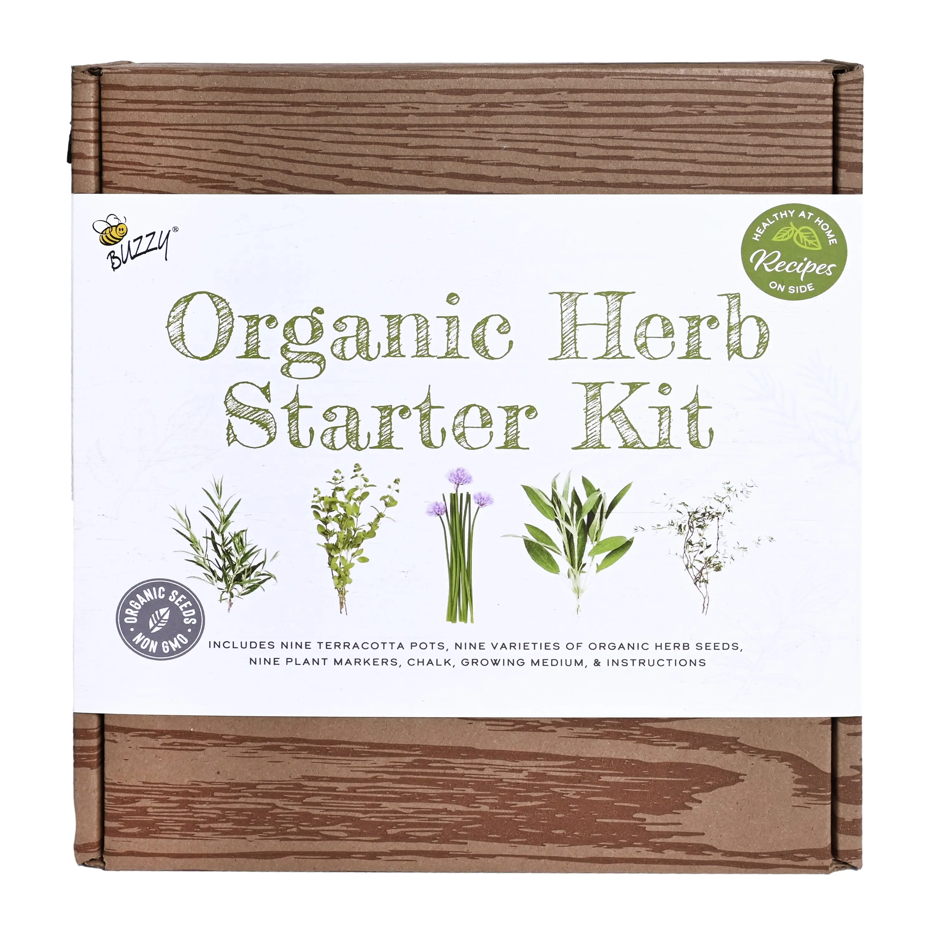 Organic Herb Garden Grow Kit | 9 Variety Gift Set - TikTok Shop