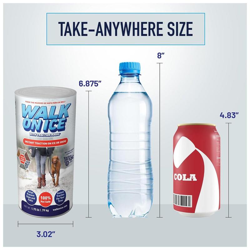 Gaia 12 Pack Walk on Ice Snow Melt to Help Prevent Slips and Falls, 1. ...