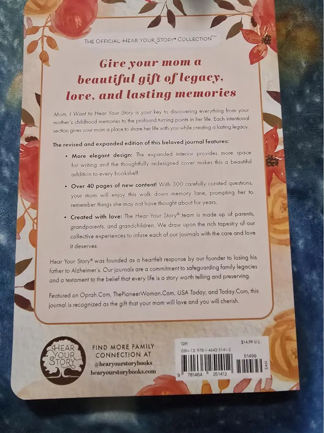 Mom, I Want to Hear Your Story (Expanded Edition): A Mother's Guided ...