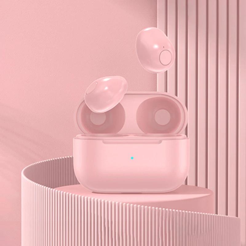 Invisible Earphones Mini Headphones Bluetooth TWS Wireless Sleepwith ...