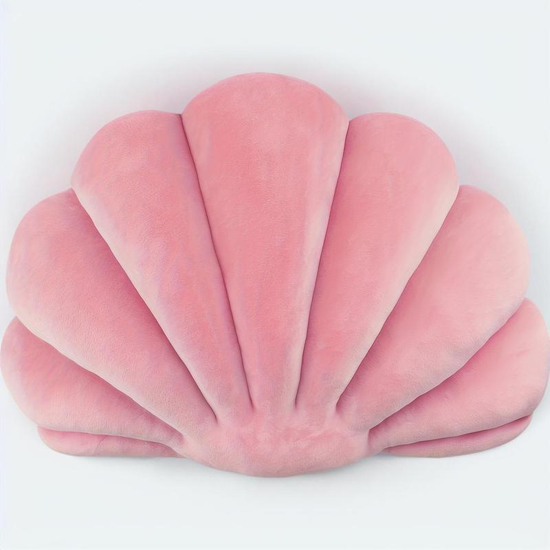 Shell Shaped Pillow, Home Decor Seashell Throw Pillow, Decorative ...