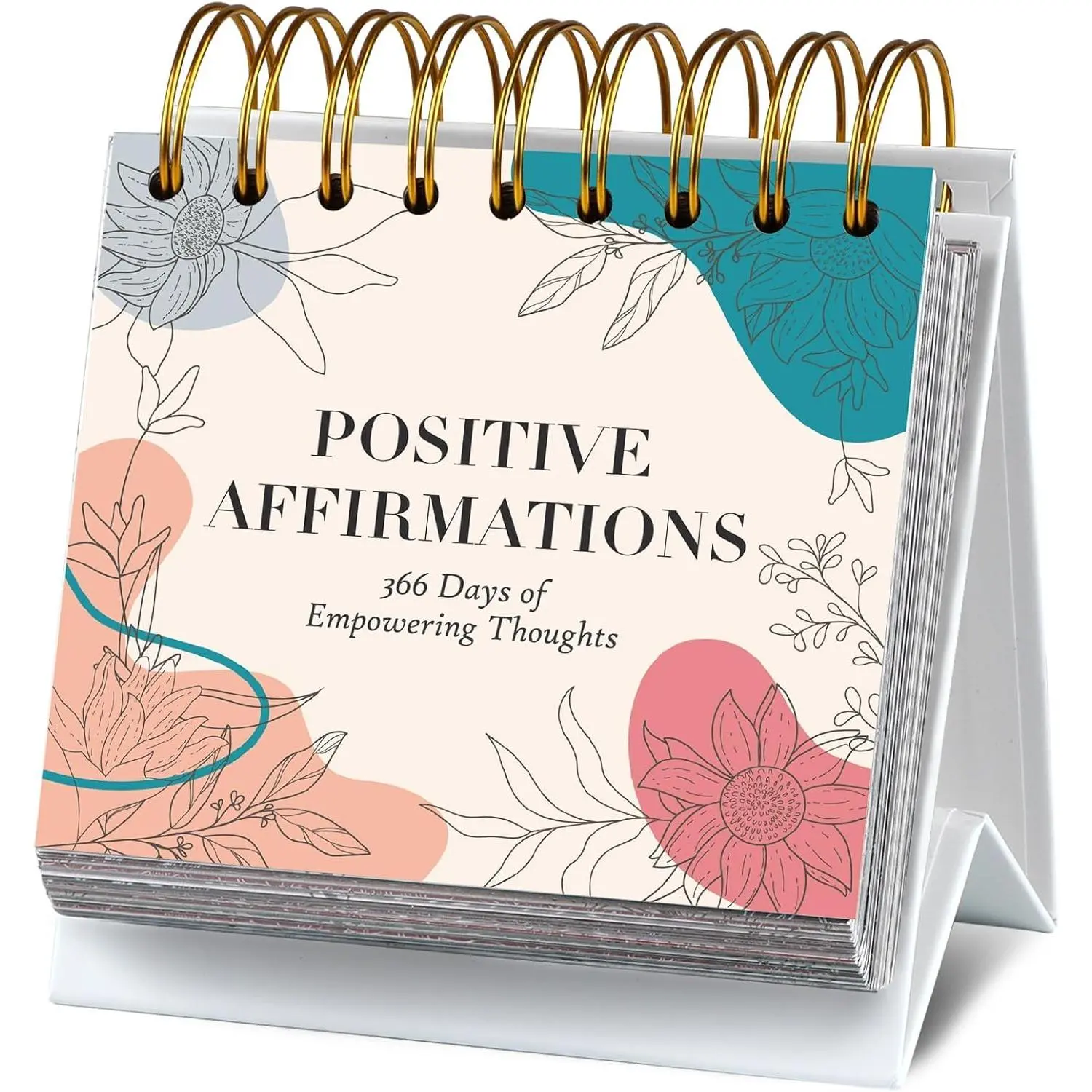 Daily Affirmation Calendar Christmas Motivational Quotes Desk Calendar ...