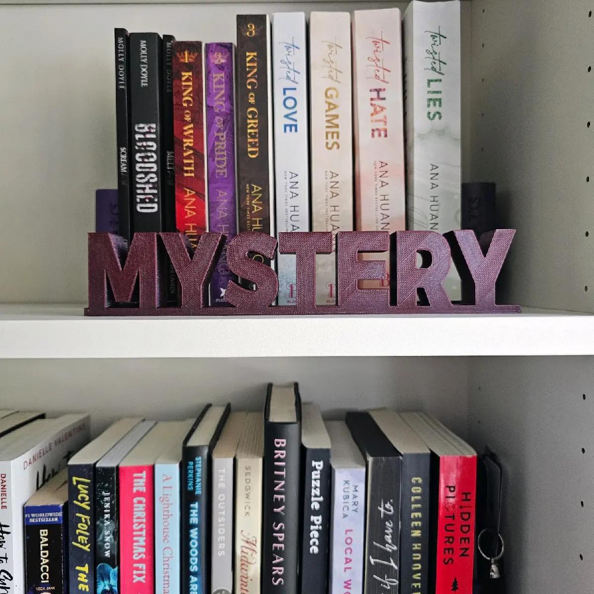 Mystery Sign, Mystery Plaque, Book Decor, Shelf Decor, Bookish, Book ...