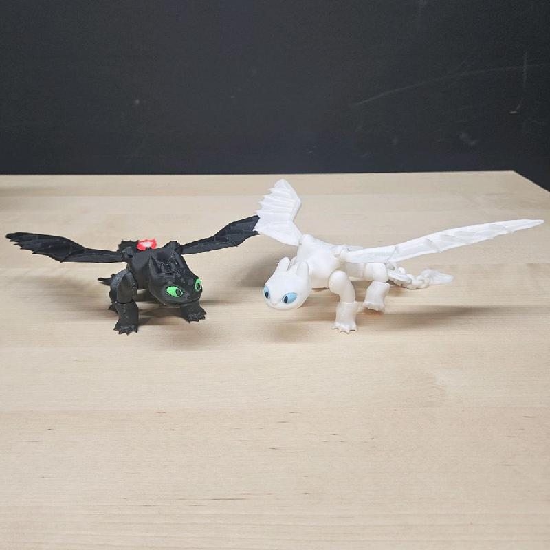 Toothless Articulating Dragon Collectible Figurine - TikTok Shop