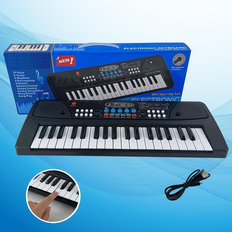 37-key Electric Piano Keyboard, Musical Instrument Gift for Kids ...
