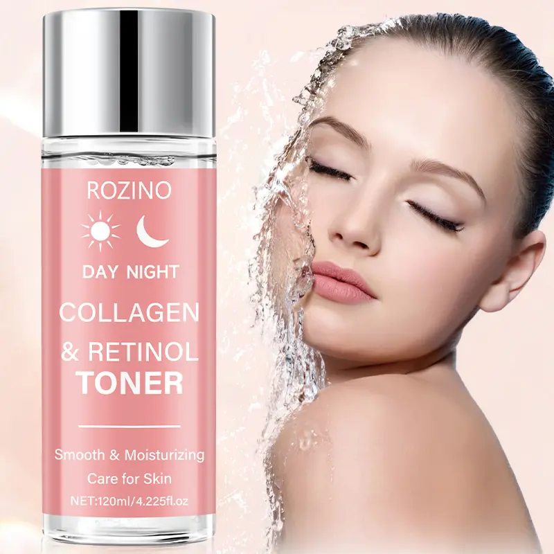 ROZINO- Collagen Retinol Toner - Smooth & Moisturizing Day Night ...
