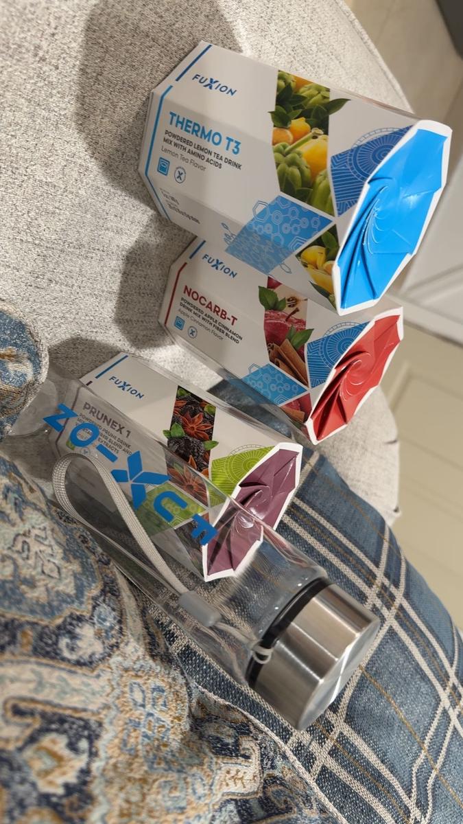 Trio Reductor Fuxion PRUNEX 1, NOCARB-T, THERMO T3 Tea Herbal Beverage ...