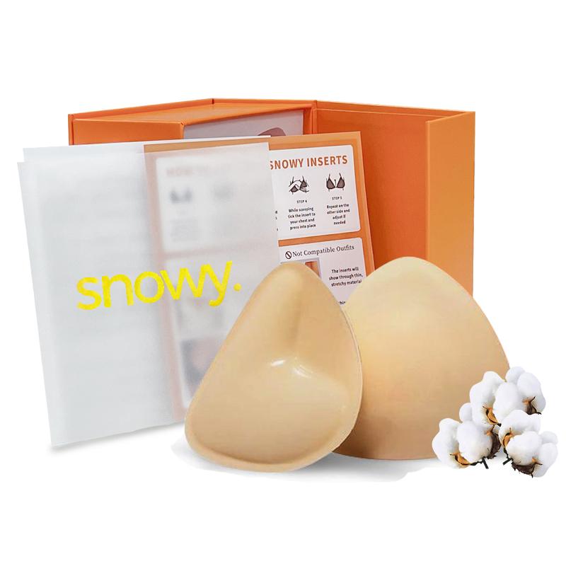 Snowy Sticky Push Up Inserts - Instant Boost Double-Sided Adhesive Bra ...