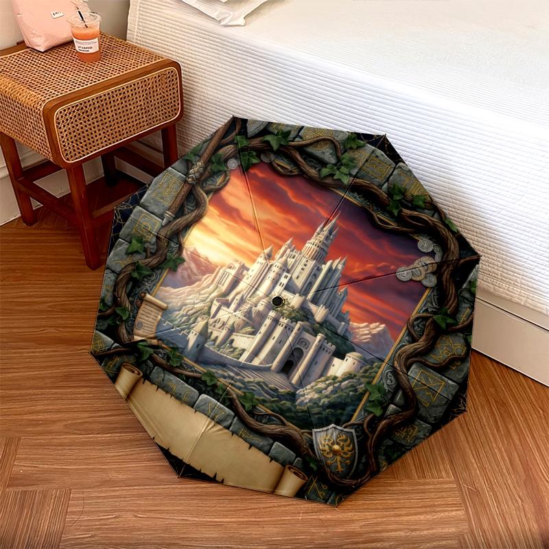 1 PC Automatic Folding Umbrella - The Lord of the Rings Pattern ...