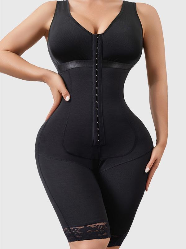 LUXSEREN Women's Body Shaper with Hook Adjustment - Full Body Shaper ...