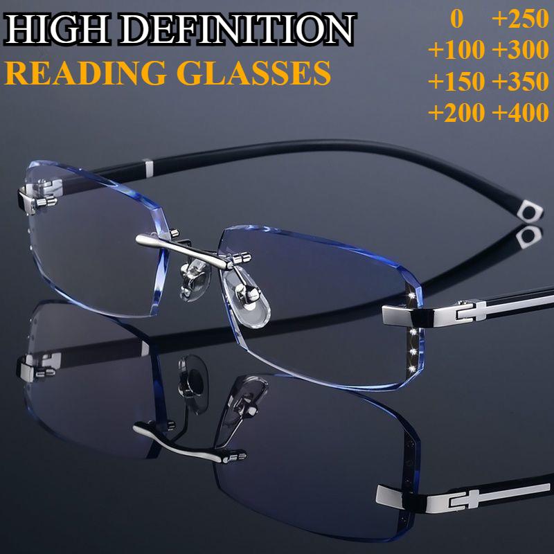 1 Pair TR90 Luxury -Cut Photochromic Reading Glasses +2.50 Strength ...
