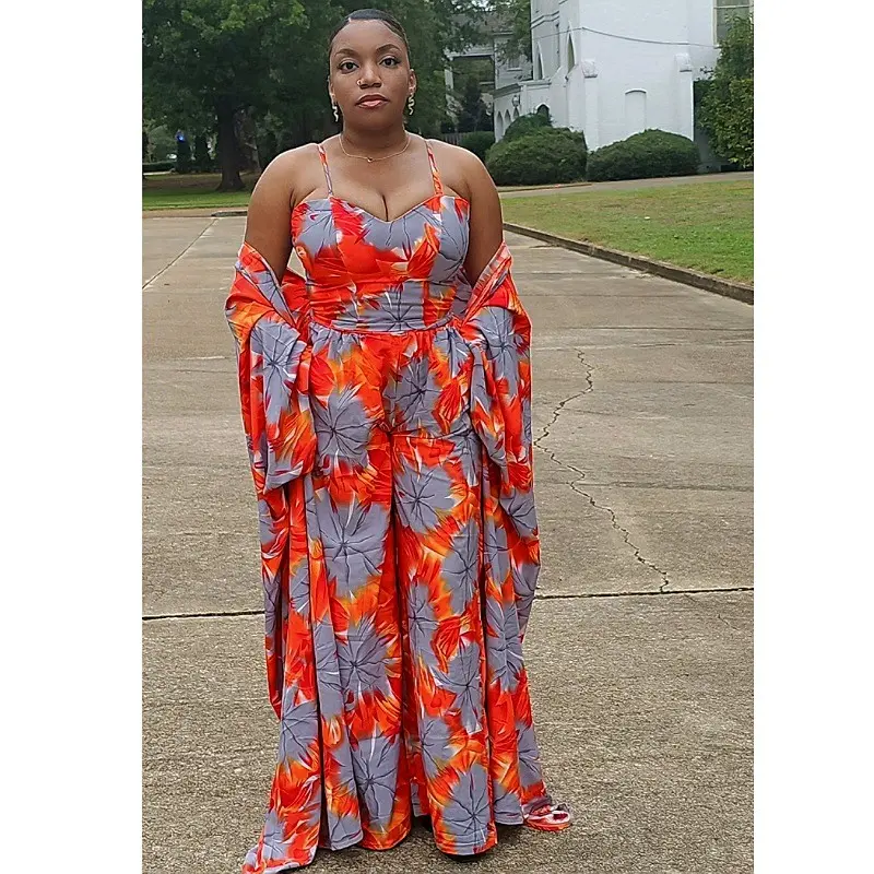 Phoenix pant set with matching kimono classy sets - TikTok Shop