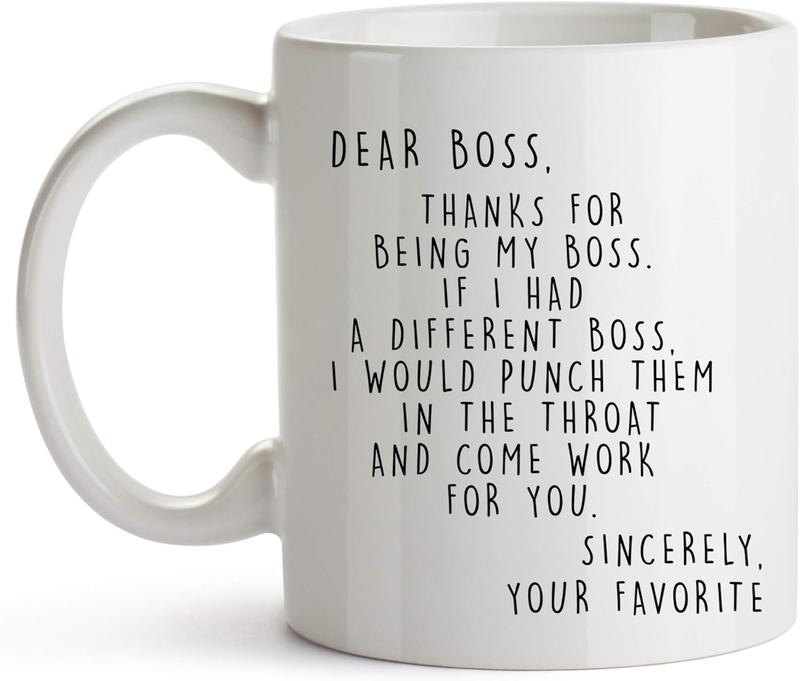 Worlds Best Boss Mug, Best Boss Gifts For Men, Funny Boss Gifts, Best ...
