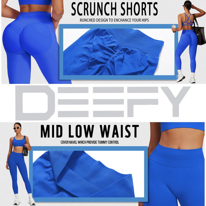 DEEFY Women Seamless Pants Butt Lifting Leggings - TikTok Shop