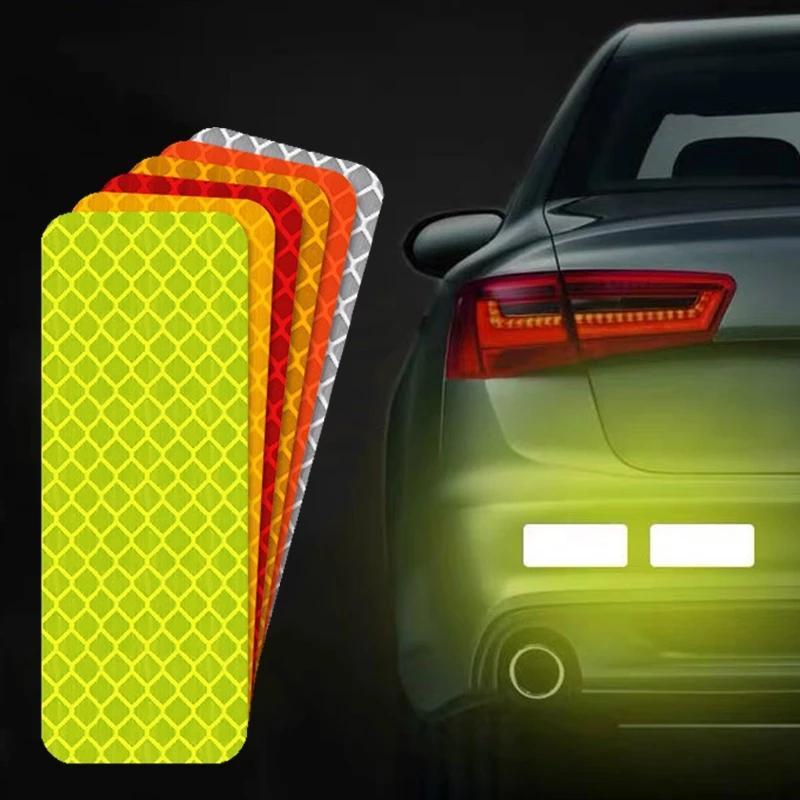Car Reflective Sticker, Rectangular Night Reflective Sticker for ...