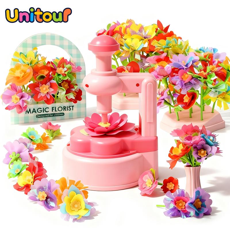UNITOUR Arts and Crafts for Kids Ages 3-12, DIY Flower Bouquets Toys ...