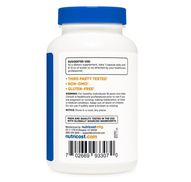 Nutricost L-Tryptophan Capsules