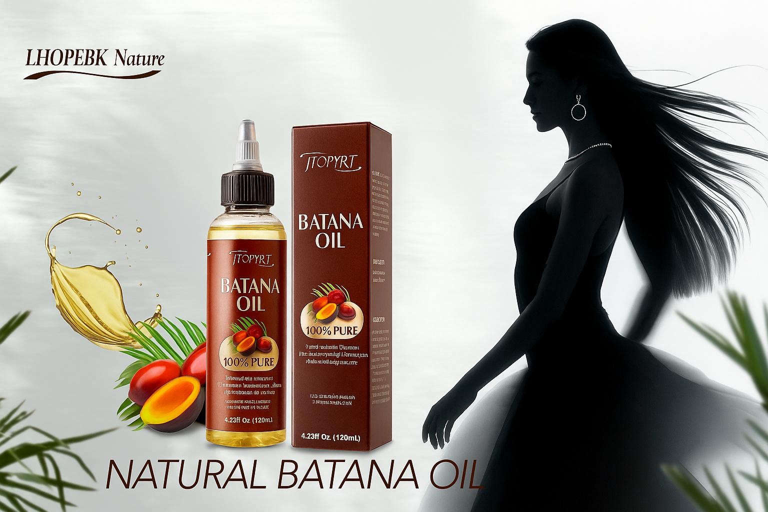 LHOPEBK Nature Batana Oil 100% Pure - 4.23 fl oz for Dry Damaged Hair ...