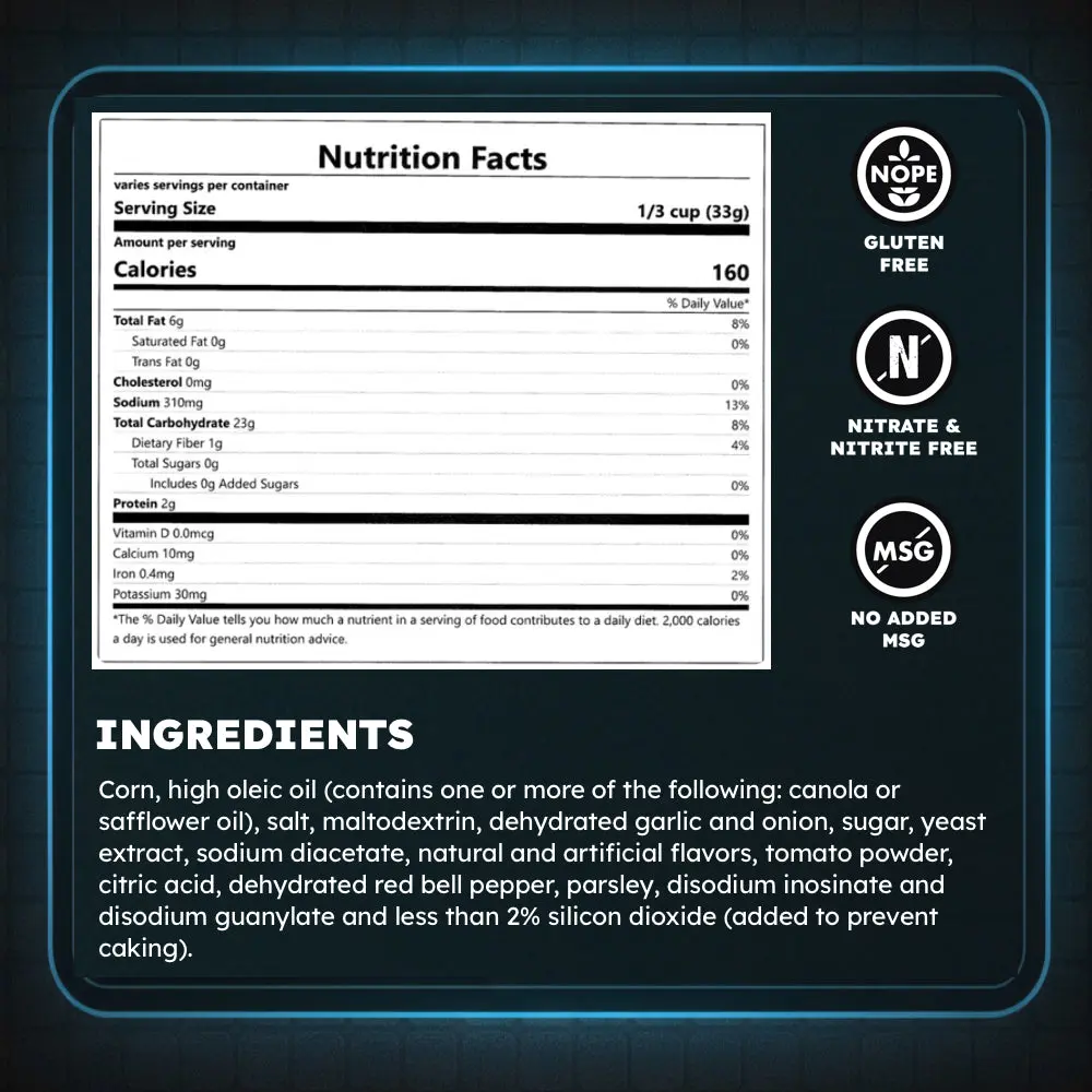 Bulk Beef Jerky I Ranch Toasted Corn - Light Crunch - Won't Break Your ...