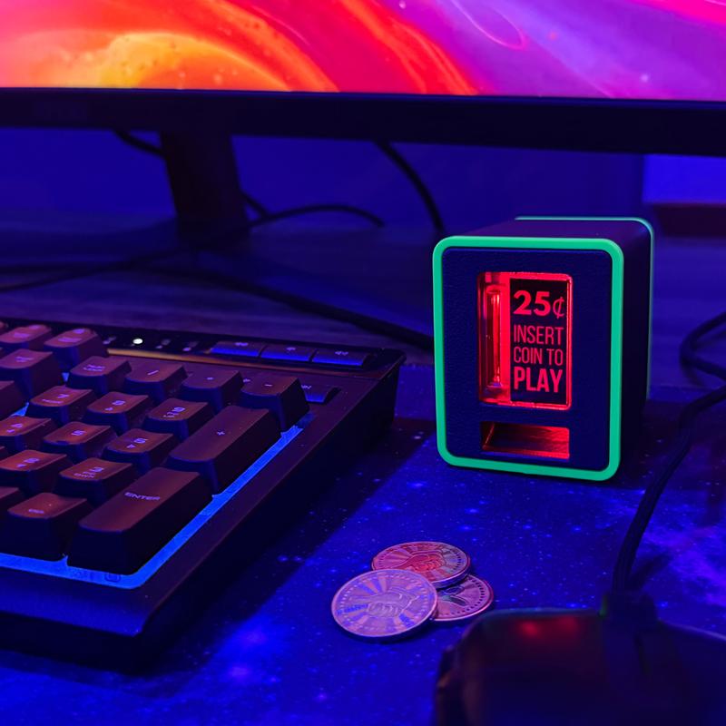 TinyBrights: Insert Coin Cube by Chronic Concepts with Illuminated ...