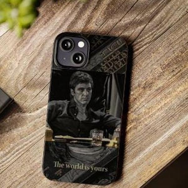 Tony Montana Phone Case, Scar Face Tough Phone Case, The World Is Your ...