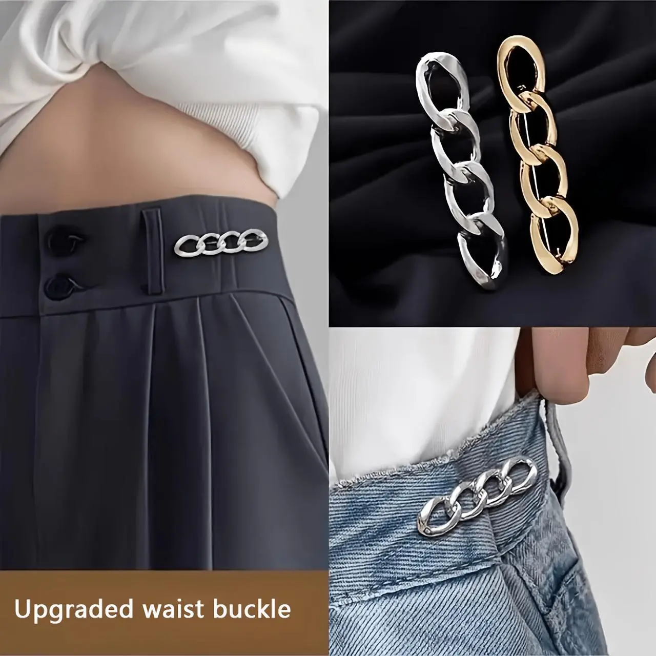 Universal snap-type waist belt style luggage pants. Fashionable ...