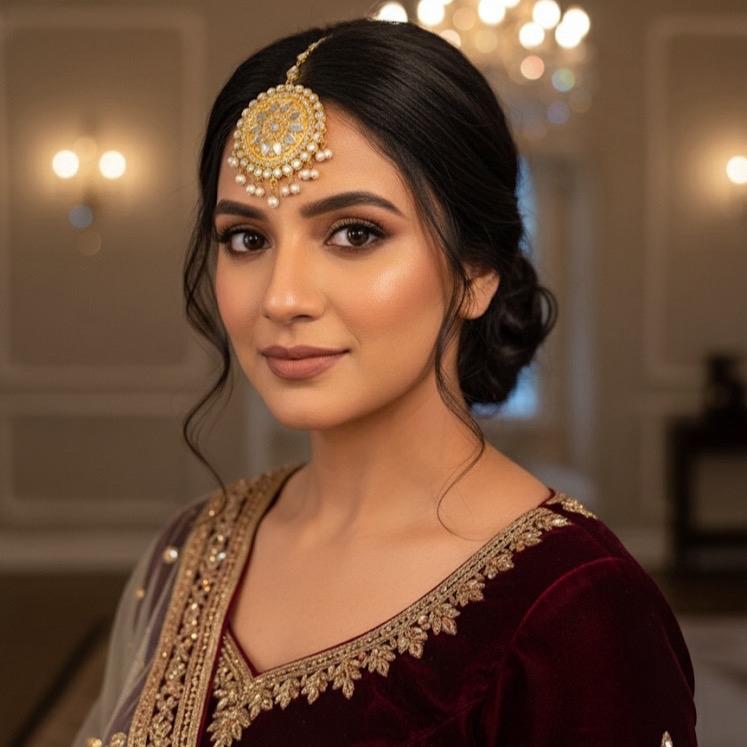 Golden Tikka Only for Traditional Wear with Elegant Design and Rich ...