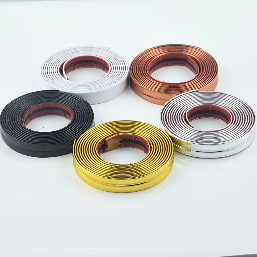 Self-adhesive wall decorative strips, used for edge decoration, are ...