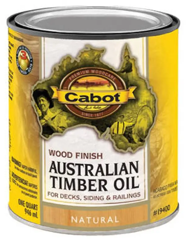 212 MAIN Cabot Samuel 19400-05 Australian Timber Oil QT Wood Finish ...