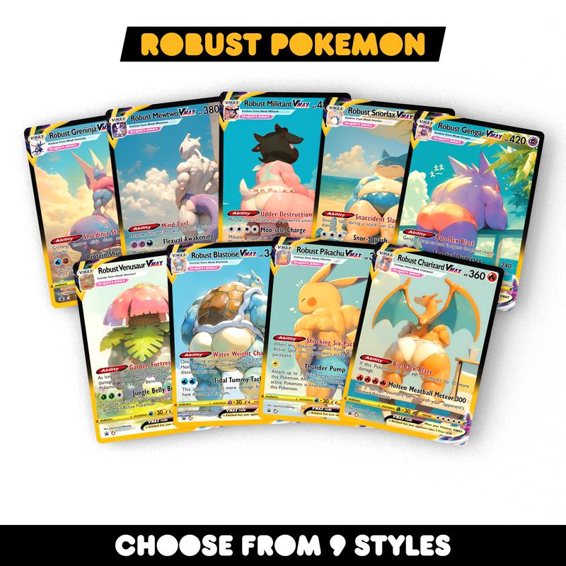 Robust Pokemon - Custom Holographic Fan-Art Cards - Hilarious ...