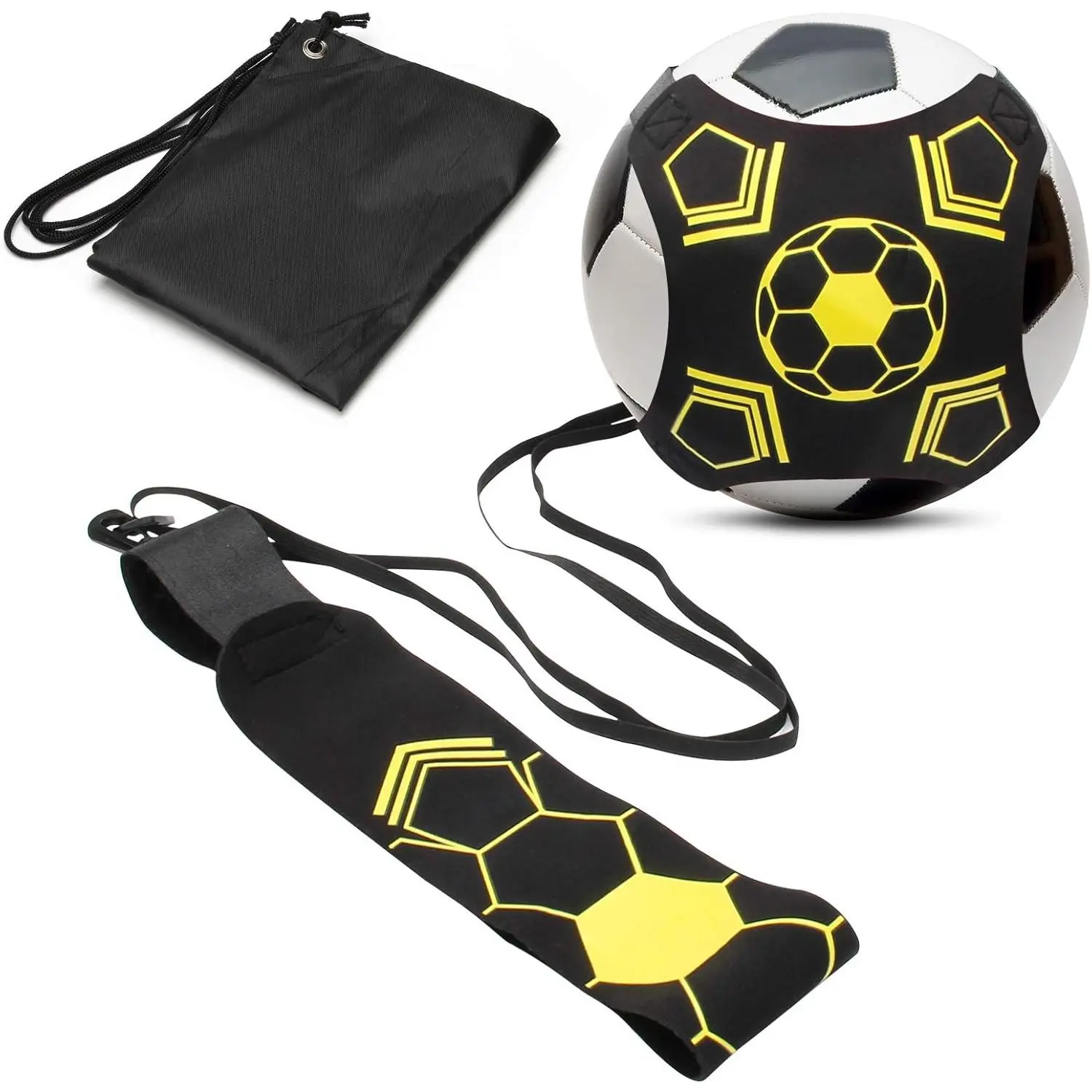 Solo Soccer Kick Trainer, Kick Hands Free Solo Soccer Trainer for Adult ...