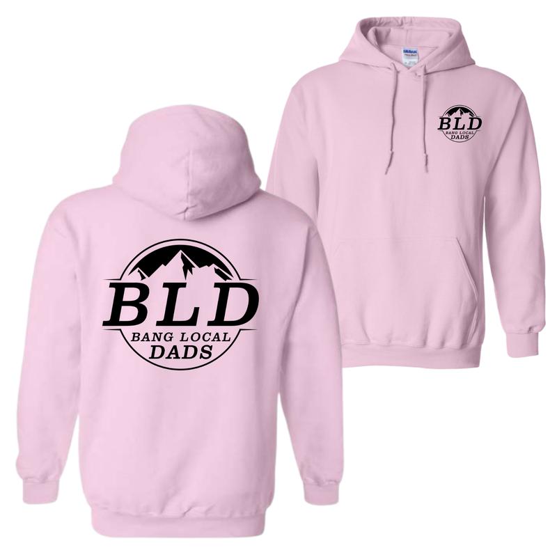 Vintage Bang Local Dads Funny Hoodie – Sarcastic Humor 2-Sided Graphic ...